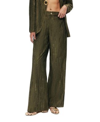 Click here for Nocturne Textured Wide-Leg Pants prices