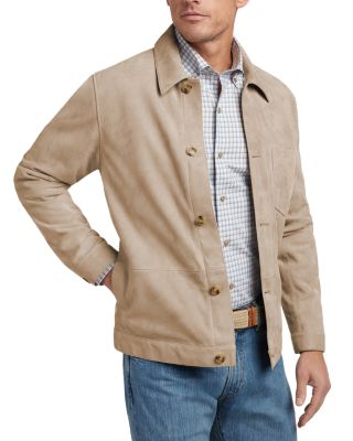 Click here for David Donahue City Suede Jacket prices
