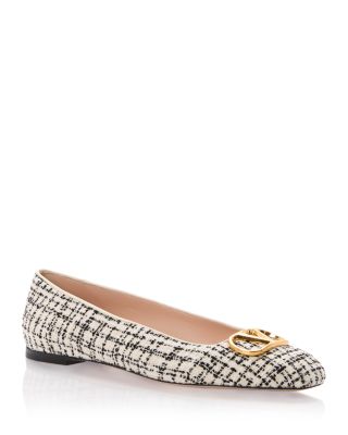 Click here for Valentino Garavani Womens Hardware Ballet Flats prices
