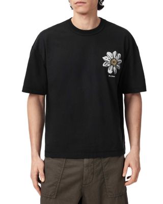 Click here for Allsaints Petals Graphic Crewneck T-Shirt prices