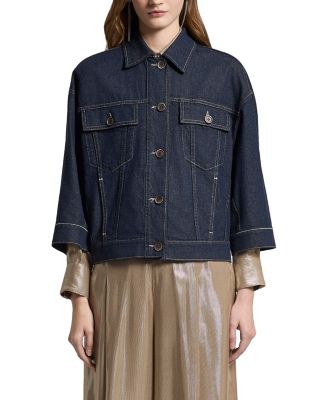 Click here for Peserico Washed Denim Jacket prices