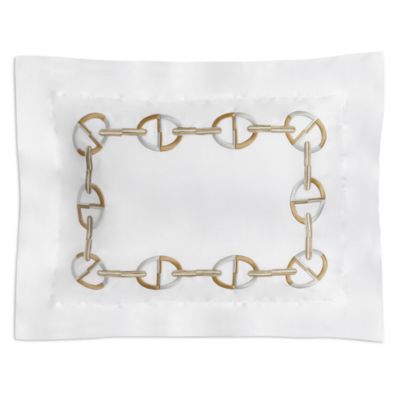 Click here for Dea Luxury Linens Chaine Embroidered Sateen Boudoi... prices