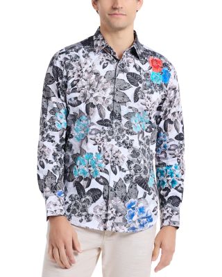 Click here for Robert Graham Elmington Floral Woven Shirt prices