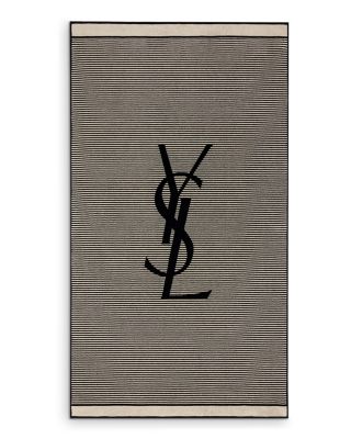 Click here for Saint Laurent Cassandre Striped Towel prices