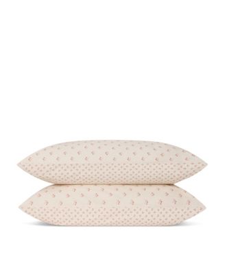 Click here for Piglet in Bed Martha Floral Cotton Pillowcase Pair... prices