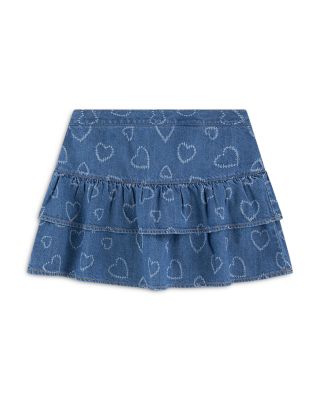 Click here for abercrombie kids Girls Hearts Denim Skort - Little... prices