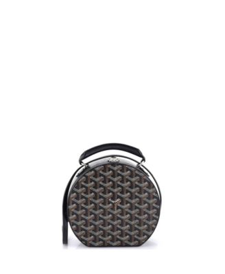 Click here for Pre-Owned Goyard Alto Hatbox Bag Coated Canvas prices