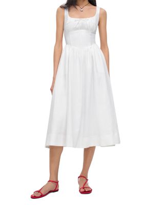 Click here for Reformation Balia Linen Dress prices