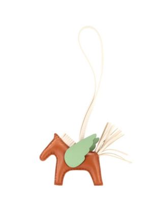 Click here for Pre-Owned HERMES Pm Pegase Rodeo Bag Charm Leather prices