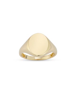 Click here for Bloomingdales Fine Collection Polished Oval Signet... prices
