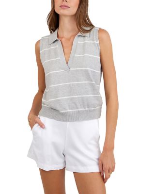 Click here for Bella Dahl Sleeveless Placket Pullover prices