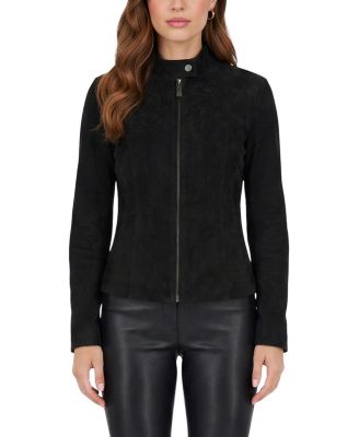 Click here for Gorski Metis Suede Zip Jacket prices