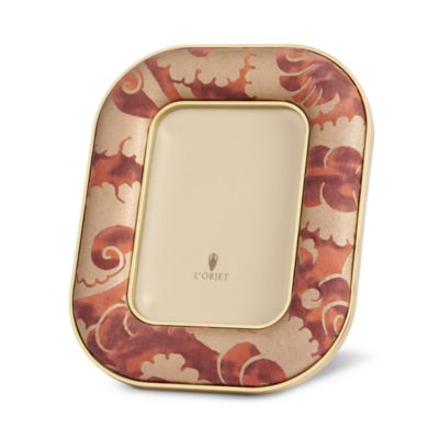 Click here for LObjet Fortuny Rue Jacob Frame - Laotze Oxblood Sp... prices