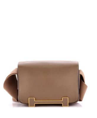 Click here for Pre-Owned HERMES Geta Bag Chevre Mysore prices