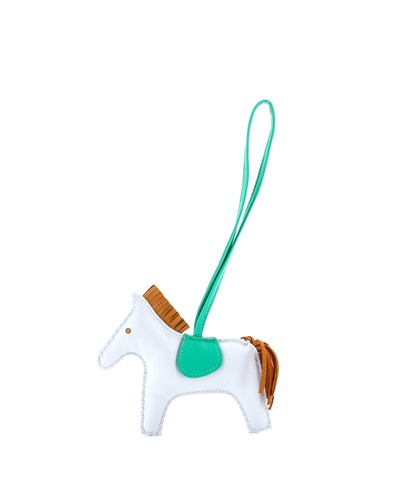 Click here for Pre-Owned HERMES Mm GriGri Rodeo Bag Charm Leather prices