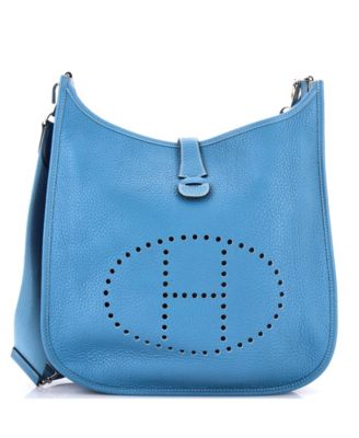 Click here for Pre-Owned HERMES Gm Evelyne Bag Gen Iii Clemence prices