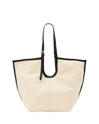 Click here for Allsaints Ara Large Canvas Tote Bag prices