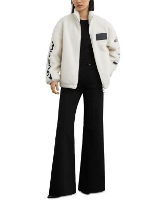 Click here for Reiss x McLaren Regular Fit Logo Speedmark Jacket prices