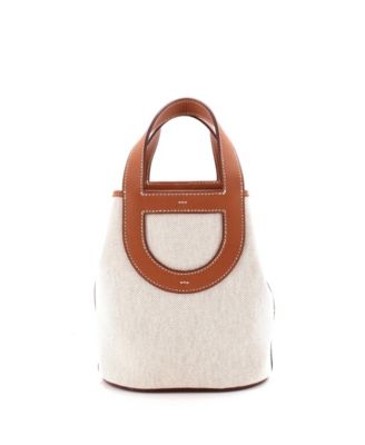 Click here for Pre-Owned HERMES 18 In-The-Loop Bag Canvas with Sw... prices