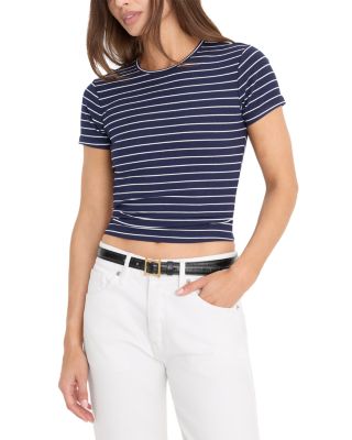 Click here for Good American The Rib Baby Tee prices