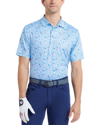Click here for Robert Graham Coastal Vibes Knit Polo Shirt prices