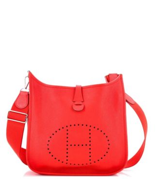 Click here for Pre-Owned HERMES Pm Evelyne Bag Gen Iii Clemence prices