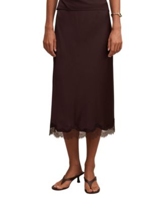 Click here for Ever New Womens Enola Lace Midi Skirt prices