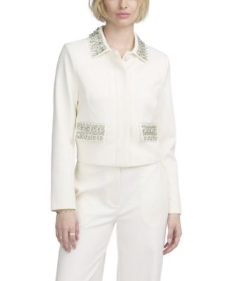 Click here for Elle Collection Embellished Boxy Jacket prices