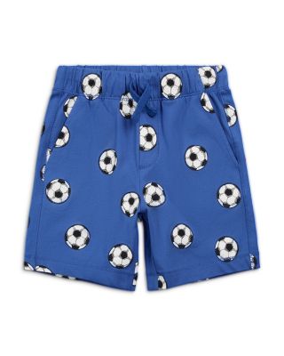 Click here for Miles The Label Boys Soccer Print Shorts - Little... prices