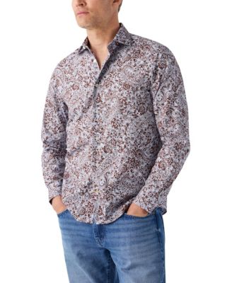 Click here for Robert Talbott Reynolds Floral Paisley Print Shirt prices