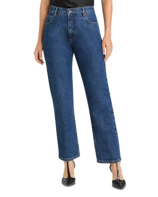 Click here for Cinq a Sept Tommy High Rise Jeans in Tide prices