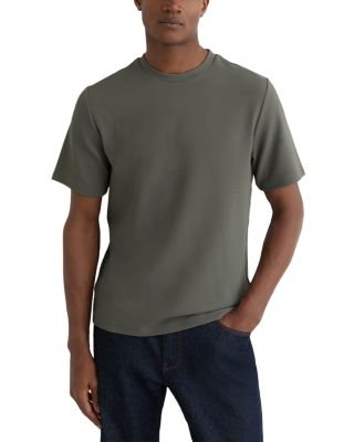 Click here for Reiss Modern Fit Textured Crewneck T-Shirt prices