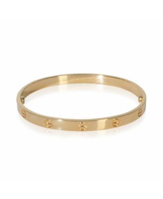 Click here for Pre-Owned Cartier Love 18k Yellow Gold Bracelet prices