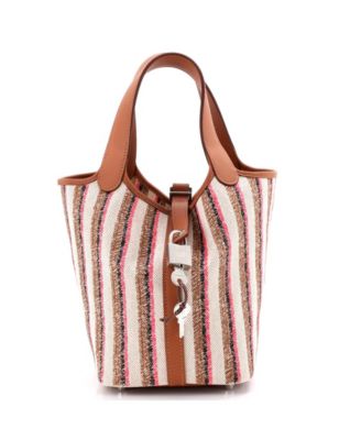 Click here for Pre-Owned HERMES Pm Couverture Lignes Picotin Lock... prices