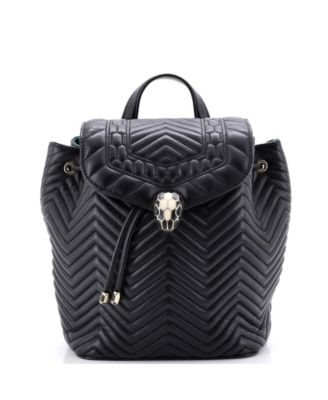 Click here for Pre-Owned Bvlgari Medium Serpenti Forever Backpack... prices