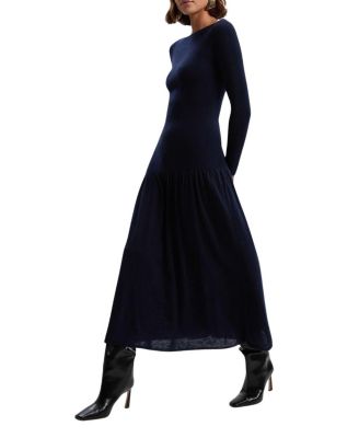 Click here for Karen Millen Wool Blend Sheer Knitted Skirt Dress prices