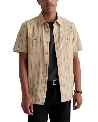 Click here for Ag Classic Fit Stripe Pocket Shirt prices