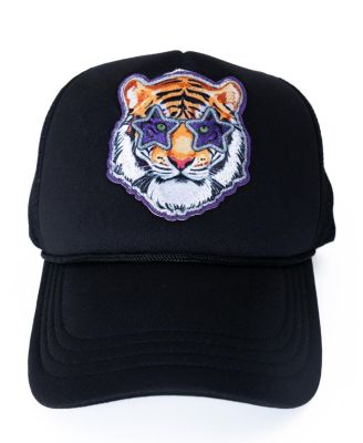Click here for Sunshine Society Girls Tiger Trucker Hat prices