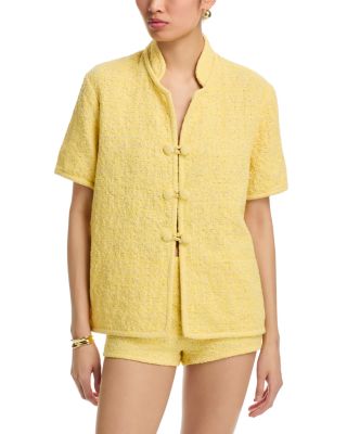 Click here for Liberowe Hetty Stand Collar Top prices