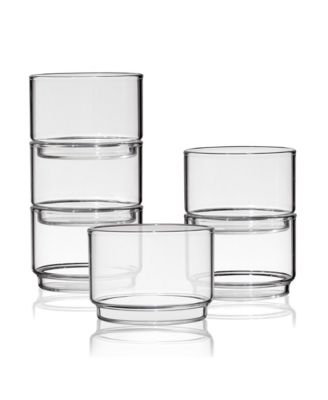 Click here for Viski Raye Crystal Bodega Glasses  Set of 6 prices
