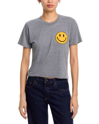 Click here for Aviator Nation Smiley 2 Boyfriend Tee prices