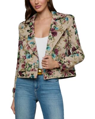 Click here for LAgence Xoey Cropped Trench Coat prices