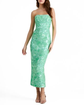 Click here for Helsi Leslie Sequin Strapless Gown prices