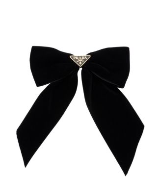 Click here for Prada Velvet Bow Hair Clip prices