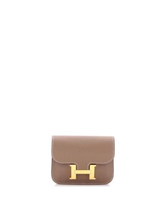 Click here for Pre-Owned HERMES Constance Slim Wallet Evercolor prices