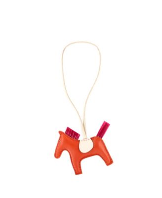 Click here for Pre-Owned HERMES Pm GriGri Rodeo Bag Charm Leather... prices