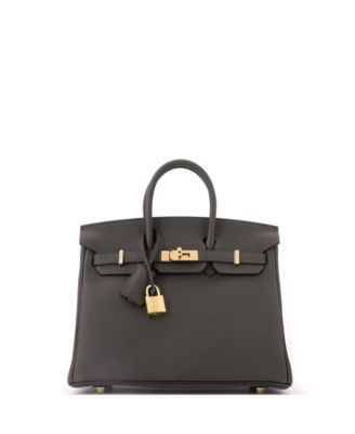 Click here for Pre-Owned HERMES Birkin 25 Handbag Green Togo with... prices