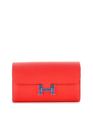 Click here for Pre-Owned HERMES Long Constance Wallet Epsom prices