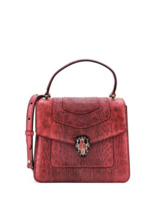 Click here for Pre-Owned Bvlgari Small Serpenti Forever Top Handl... prices