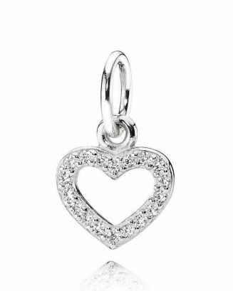 Pandora Pendant - Cubic Zirconia Be My Valentine | Bloomingdale's